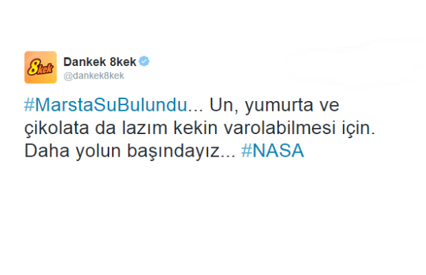 Mars'ta Su Bulunması Üzerine Markaların Çeşmeleri Açtığı 17 Paylaşım ...