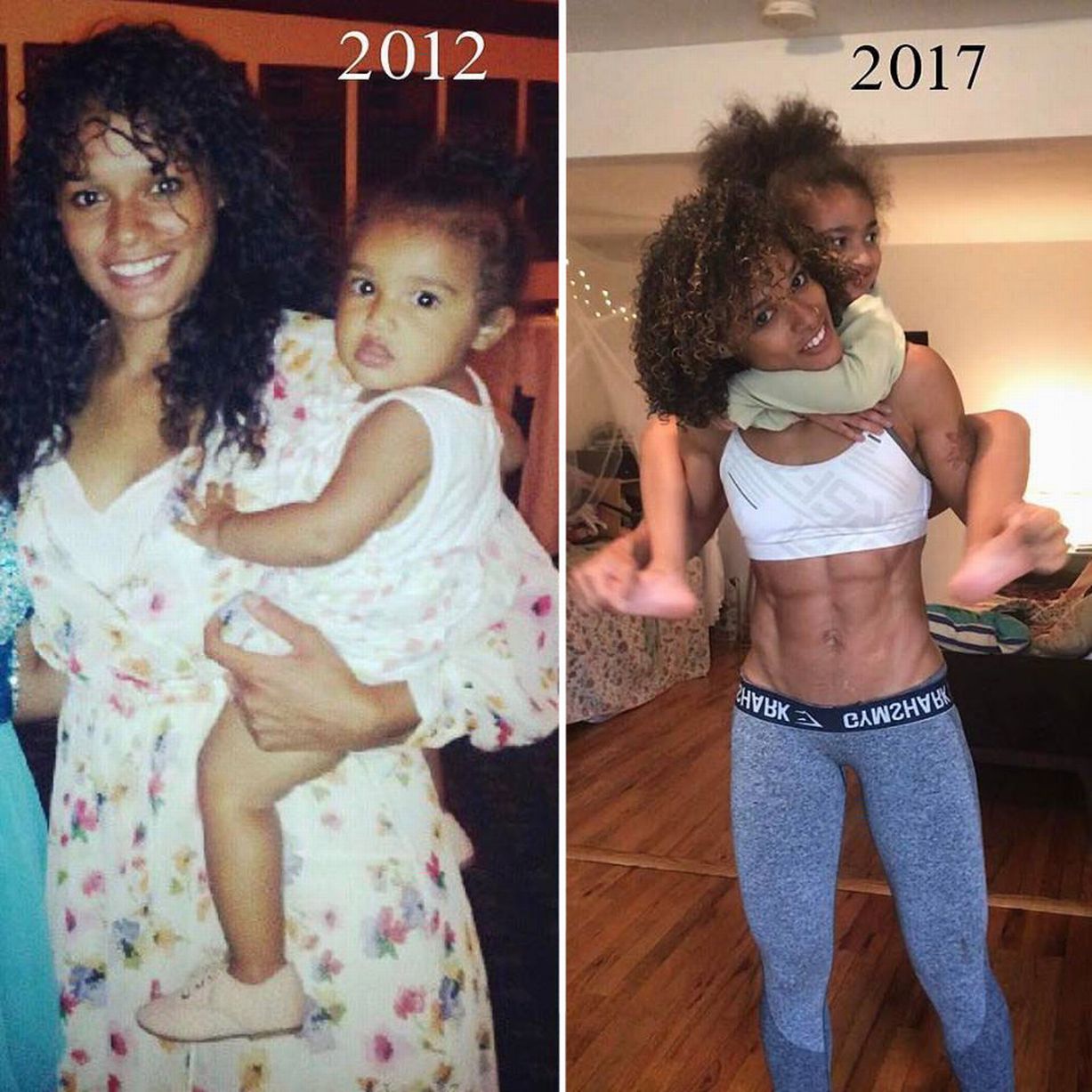 Doğum Sonrası Kilo Vermeyi Abartıp Vücut Geliştiren Annenin İlginç ...