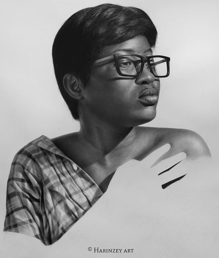 26 Karede Kara Kalem Çizimlerine Fotoğraf Gerçekçiliği Kazandıran Genç ...