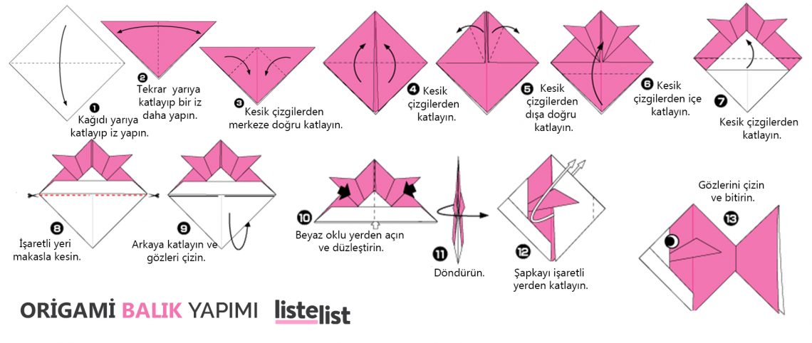 Origami Nedir? 25 Farklı Origami Kağıt Katlama Sanatı Örneği