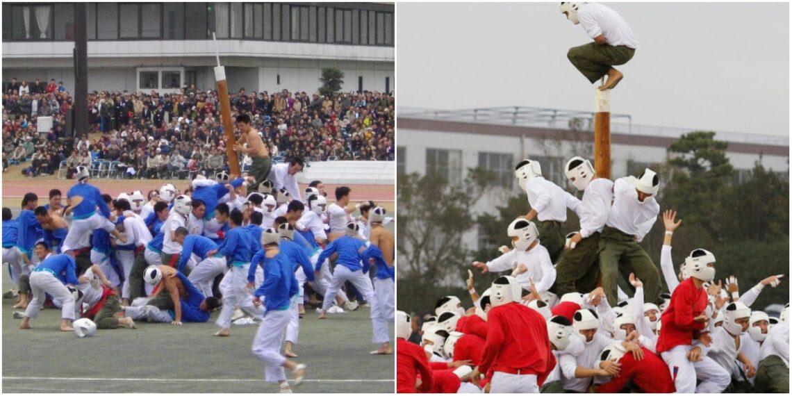 150 Kişilik Ekipler, Saldırganlık ve Kaos: Japonların Garip Sporu Bo-Taoshi