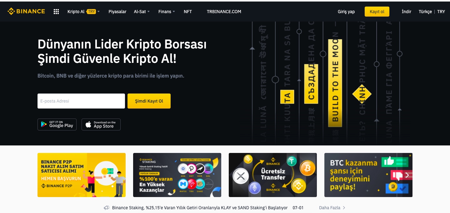 Binance Hesabı Nasıl Açılır? Adım Adım Binance Hesabı Açma
