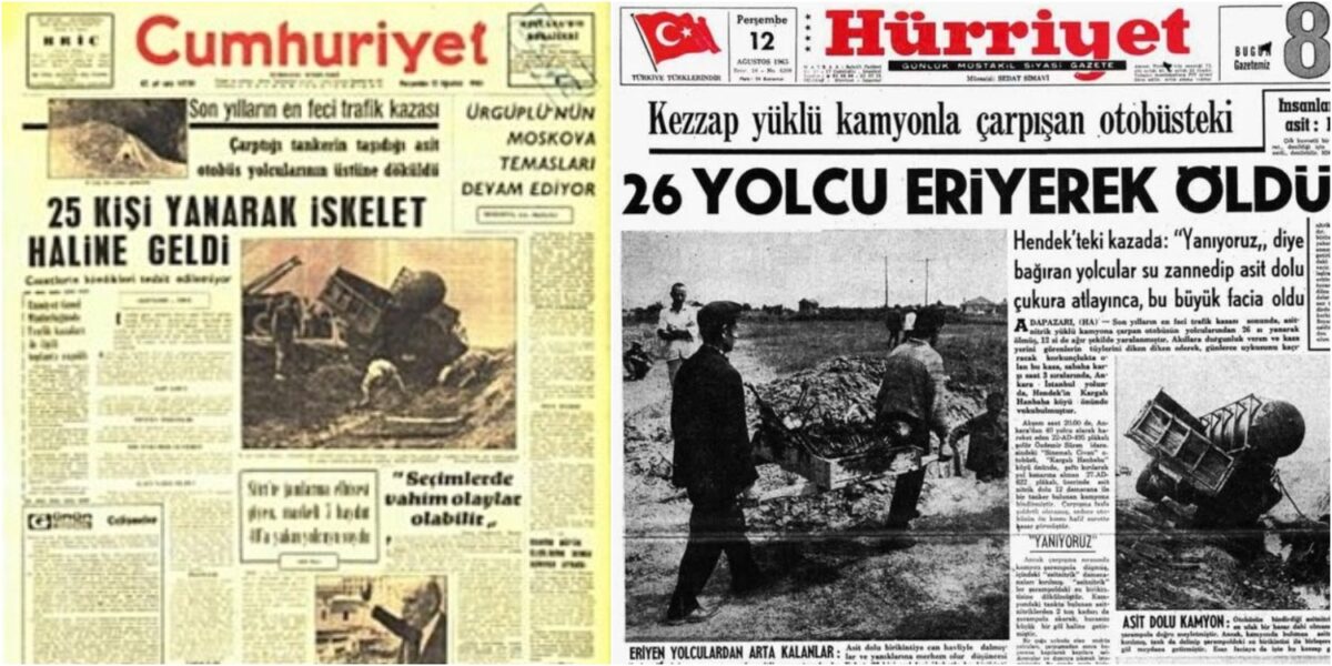1965 Hendek Kazası Hakkında Bilmeniz Gerekenler | ListeList.com