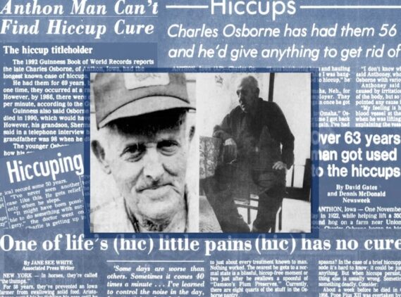 68 Yıl Boyunca Hıçkıran Adam: Charles Osborne | ListeList.com